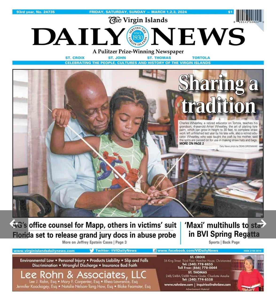 Dr. Charles Wheatley Featured on the Daily News – charlesandjennie